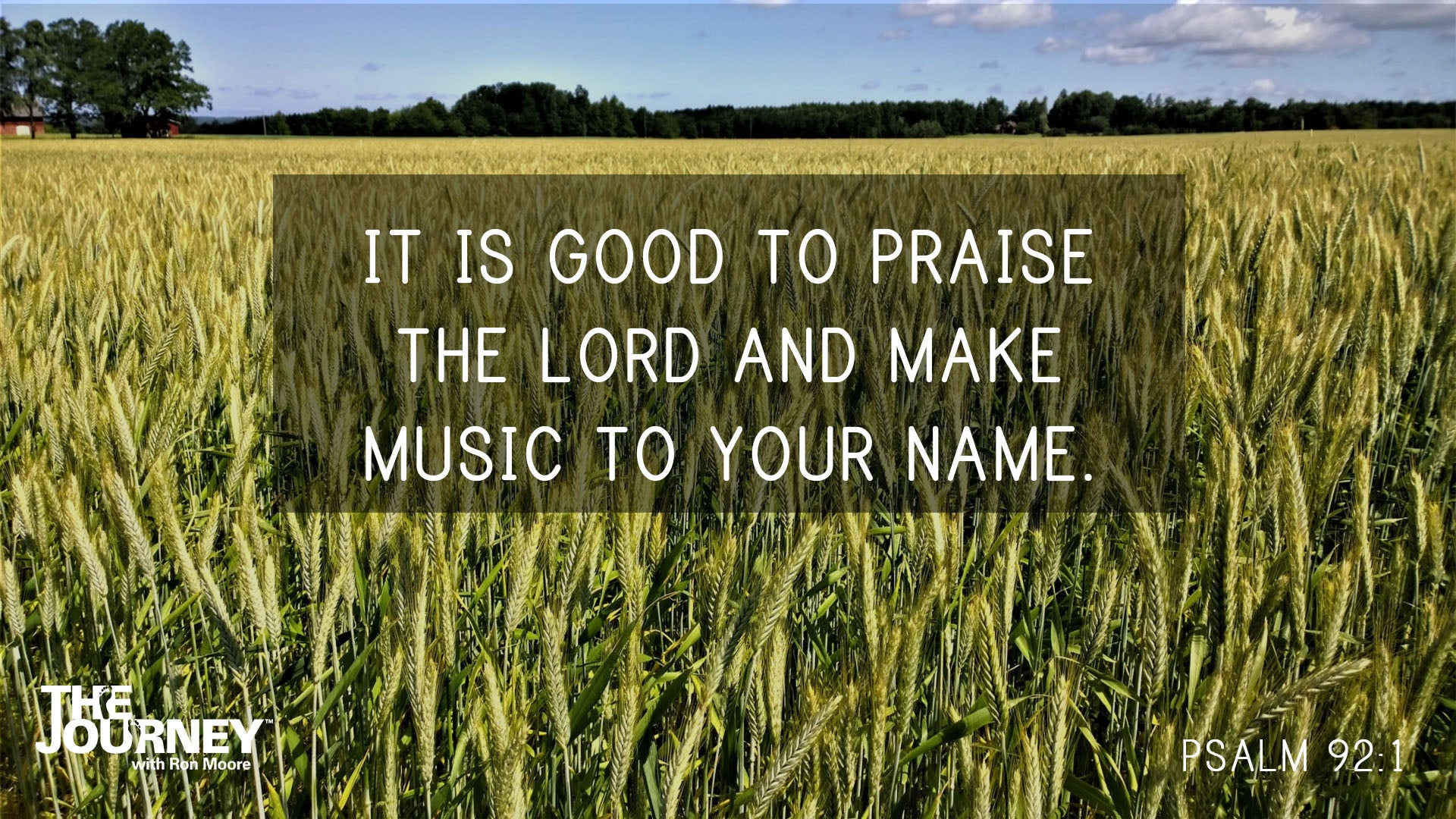 Praising God Together – Living Grounded