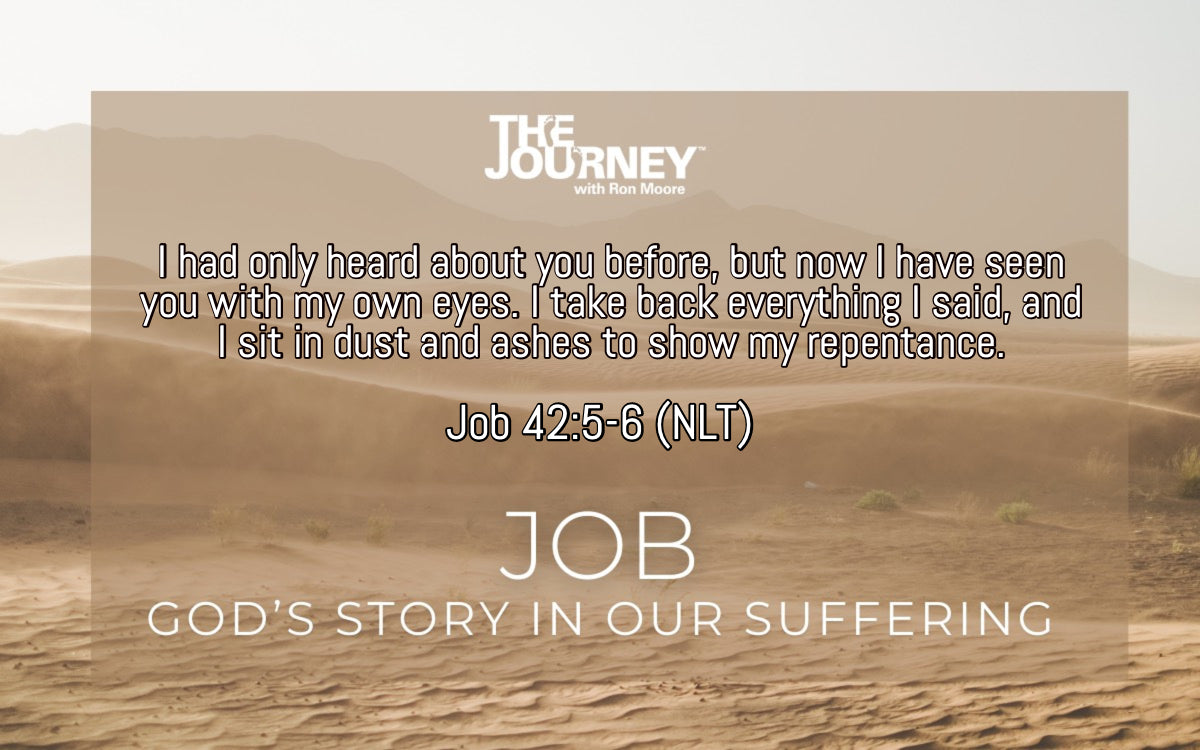 Job: Ongoing Repentance – Living Grounded
